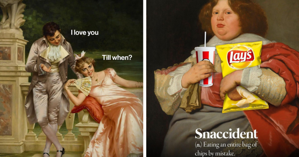 10 Of The Funniest Classical Art Memes To Make Your Daily Coffee Break ...
