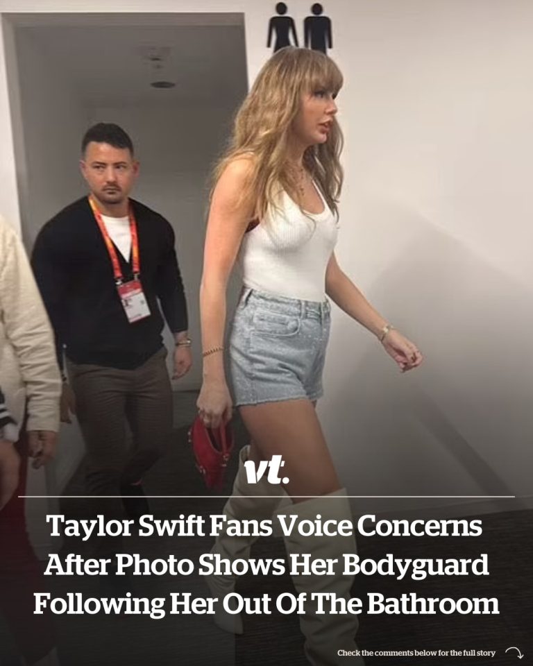 Taylor Swift fans voice concerns after photo shows her bodyguard ...