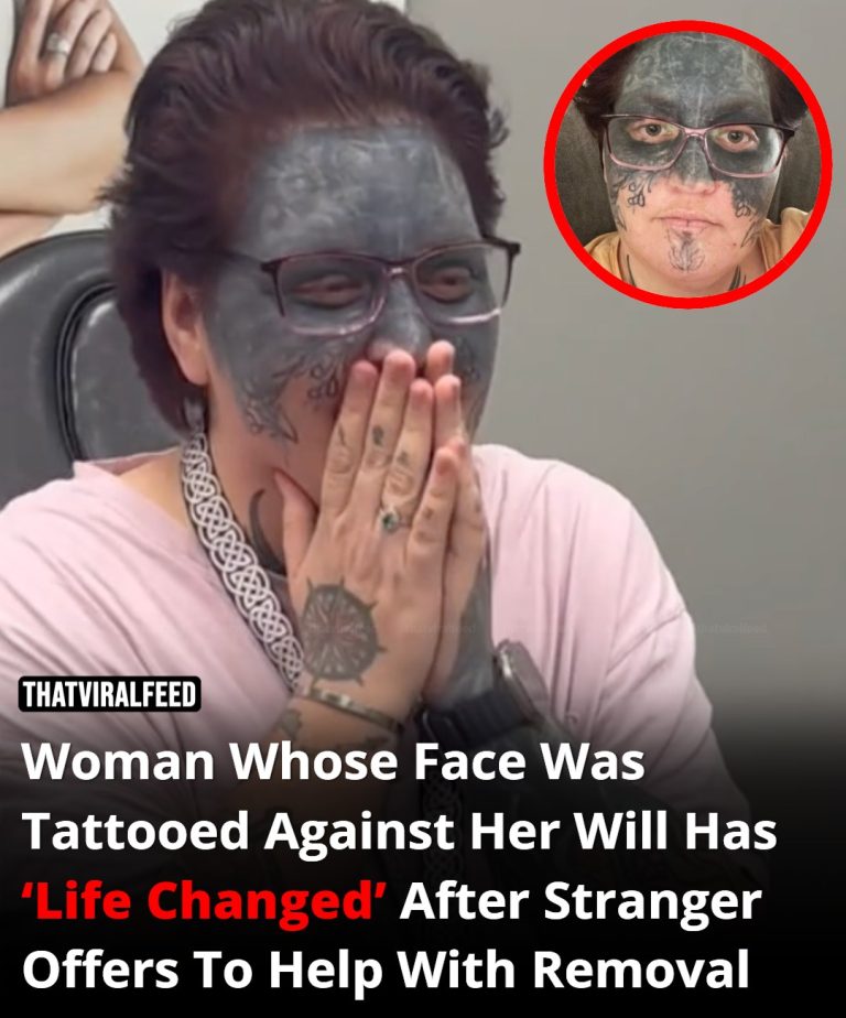 Woman Whose Face Was Tattooed Against Her Will Has ‘Life Changed’ After ...