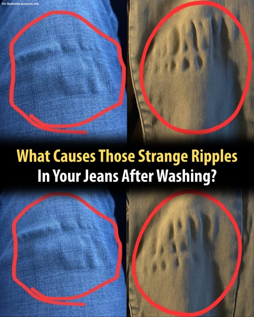 Why Do Jeans Get Those Weird Ripples After Washing (and How to Fix Them ...