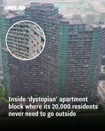 Inside ‘dystopian’ apartment block where its 20,000 residents never ...