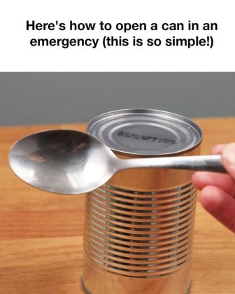 Here’s how to open a can in an emergency (this is so simple ...